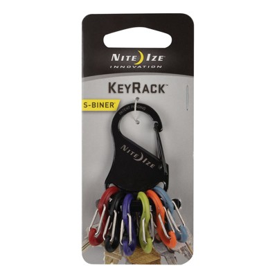 Nite Ize S-biner Microlock Stainless Steel - 5 Pack - Black : Target