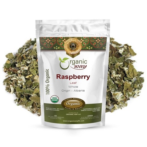 Organic Raspberry Leaf Whole 1 Lbs : Target