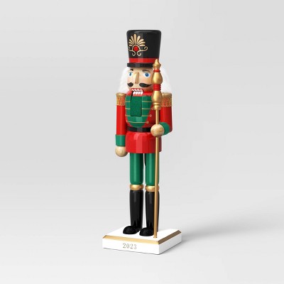 Northlight 14.75" Unfinished Paintable Wooden Christmas Nutcracker With ...
