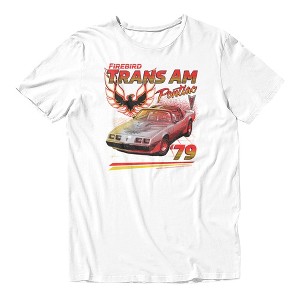 Trans Am Pontiac Firebird 79 Vintage Men's T-Shirt - White, S : Target