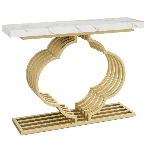 Tribesigns 41 Inches Faux Marble Entry Console Table Target