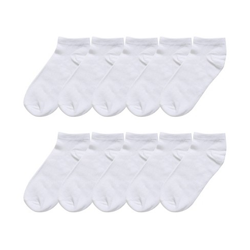 Allegra K Women's Athletic Low Cut Stretch Cuffs Soft Ankle Socks 10 ...