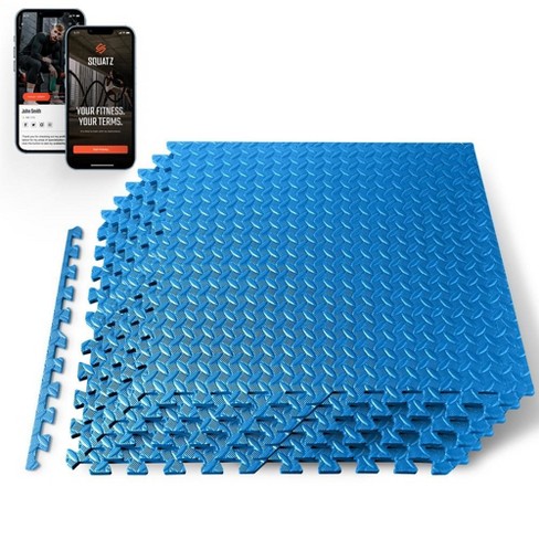 Squatz 6 - Pc Foam Interlocking Exercise Mat - Blue : Target