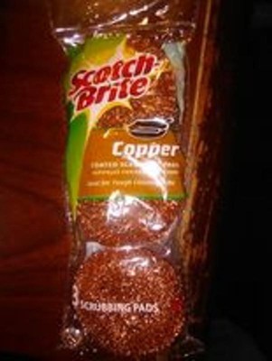 Scotch-brite Copper Coated Scrubbers - 3ct : Target