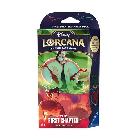 Ravensburger Disney Lorcana: The First Chapter Starter Deck Ruby ...