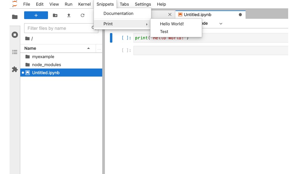 Developing JupyterLab Extensions Developing JupyterLab Extensions