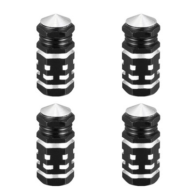 Unique Bargains Valve Stem Caps Handmade Faux Crystal Rhinestone ...