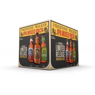 Firestone Walker Brewing Variety Pack - 12pk/12 Fl Oz Bottles : Target