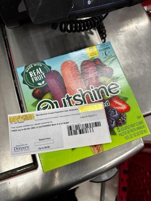 Outshine Mixed Fruit Frozen Bar - 12ct : Target