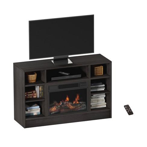 Hastings Home Electric Fireplace Tv Stand – Gray : Target