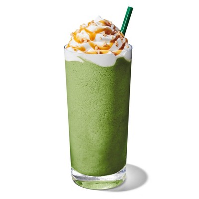 Starbucks Luck Of The Matcha Crème Frappuccino® Blended Beverage : Target