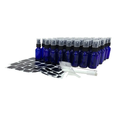 Nevlers 1 Oz Blue Spray Bottles - Leakproof (48pk) : Target