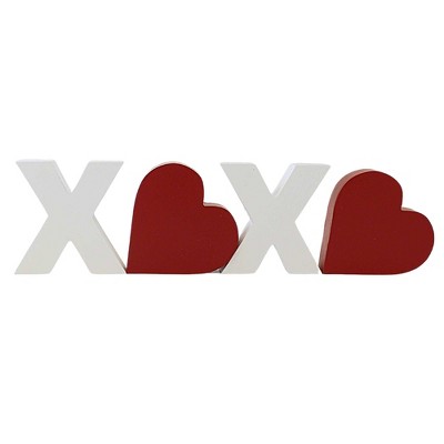 Ganz 4.0 Inch Xoxo Tabletop Sit About Sign Figurine Sets : Target