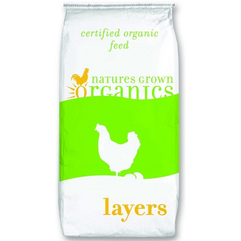 Natures Grown Organic Poultry Layer 16% Mash - 50 Lbs : Target