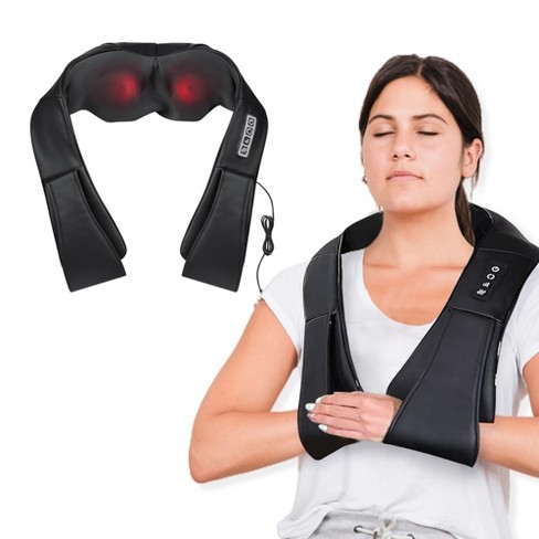 Hom Neck, Shoulder And Back Massager With Soothing Heat And Deep Tissue ...