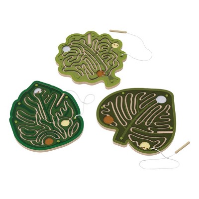 Kaplan Early Learning Nature's Paths Magnetic Leaf Mazes - Set Of 3 ...