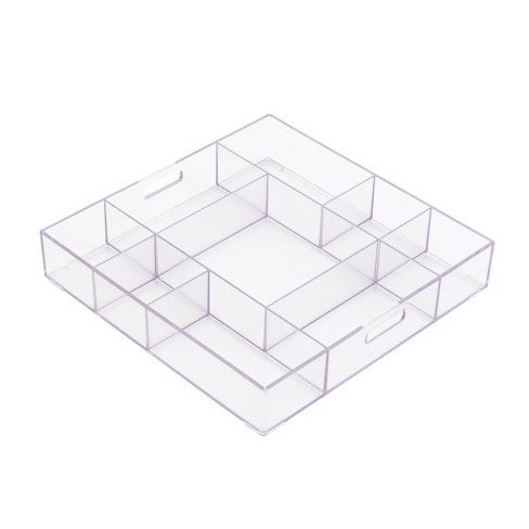 Kaplan Early Learning Loose Parts Stackable Tray - Clear : Target