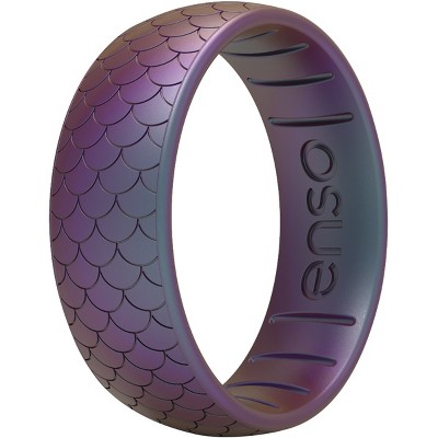 Enso Rings Thin Etched Legends Series Silicone Ring - 6 - Medusa Snake ...