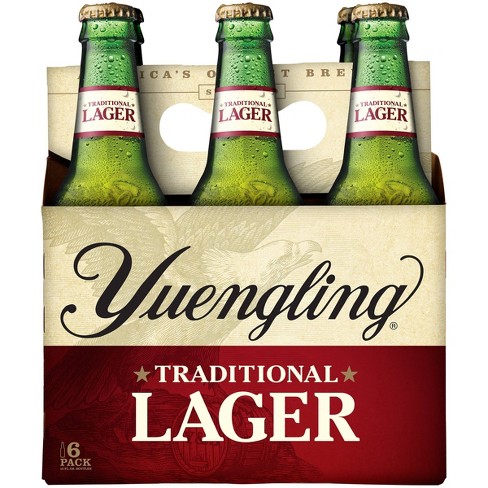 Yuengling Traditional Lager Beer - 6pk/12 Fl Oz Bottles : Target