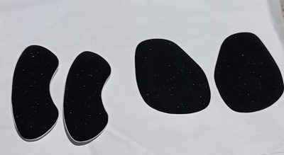 Fab Feet Women's By Foot Petals Fit Essentials Shoe Cushions - Black ...