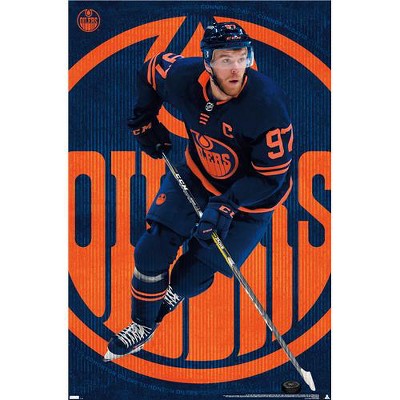 Trends International Nhl Edmonton Oilers - Connor Mcdavid 21 Magnetic ...