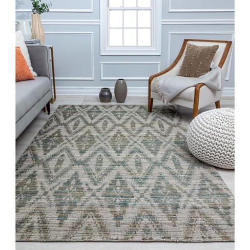 Rugs America Gideon Gn15a Modern Diamond Area Rug For Dining Room Rug ...