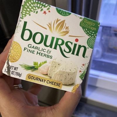 Boursin Garlic And Herb Puck Cheese - 5.2oz : Target