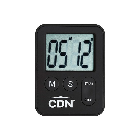 Cdn Digital Mini Kitchen Timer With Easy To Read Display And Magnetic ...