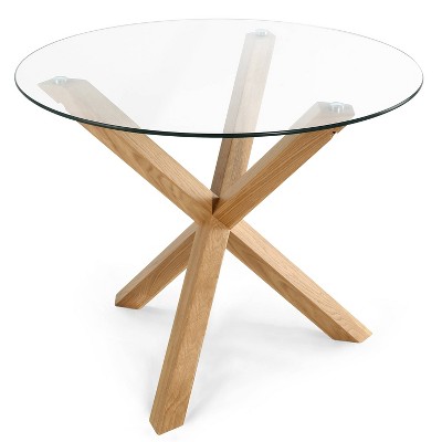 37.4" Wilford Round Dining Table - Poly & Bark : Target
