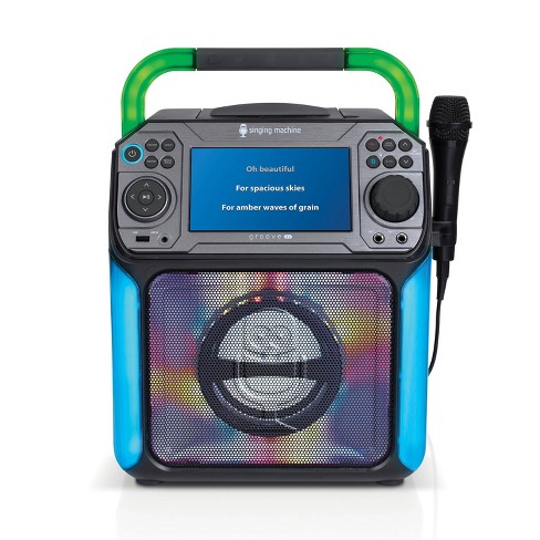 Singing Machine Groove Xl Karaoke Machine With Bluetooth Recording ...