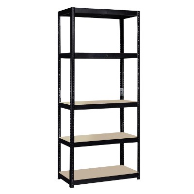Furinno Turn-s-tube 5-tier Multipurpose Shelf Display Rack With Square ...