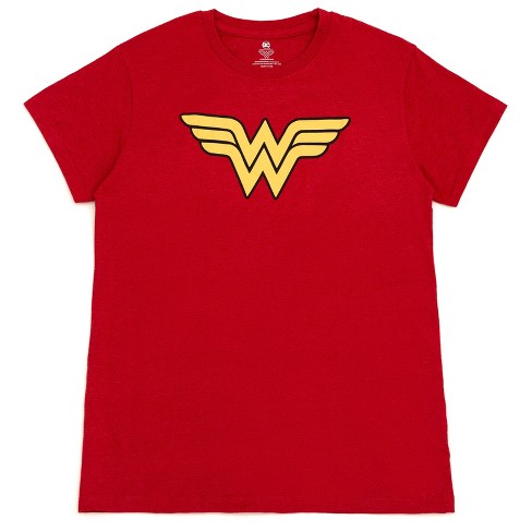 Dc Comics Justice League Wonder Woman T-shirt Red, Wonder Woman, Womens ...