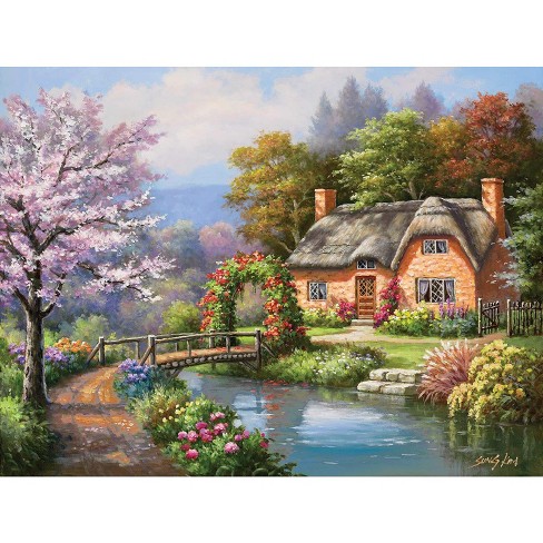 Sunsout Spring Creek Cottage 300 Pc Jigsaw Puzzle 36660 : Target