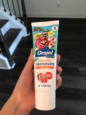 Orajel Kids' Super Mario Fluoride Toothpaste - 4.2oz : Target