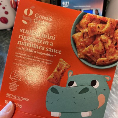 Frozen Stuffed Mini Rigatoni In A Marinara Sauce -with Hidden ...