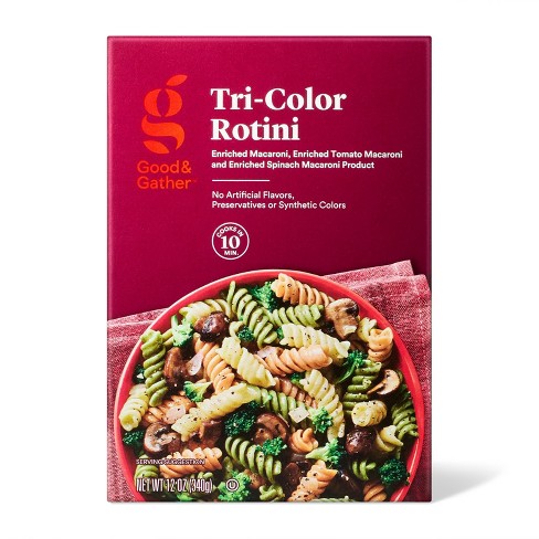 Tri-color Rotini - 12oz - Good & Gather™ : Target