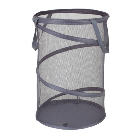 Mesh laundry baskets store