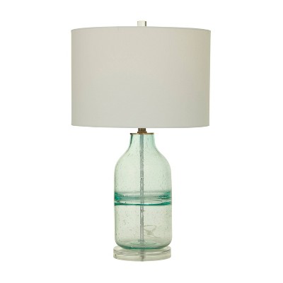 Glass Table Lamp With Open Base - Room Essentials™: Etl Listed, No ...