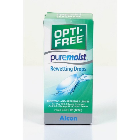Opti-free Puremoist Contact Lens Rewetting Drops - 0.4 Fl Oz : Target