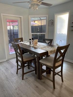 Moriville Rectangular Extendable Dining Table Brown - Signature Design ...