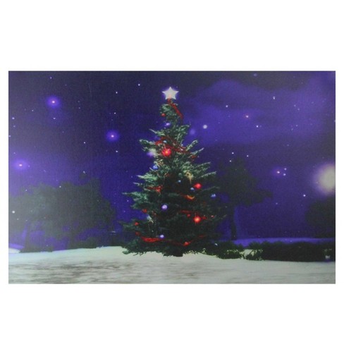 Northlight Fiber Optic And Led Lighted Color Changing Christmas Tree ...