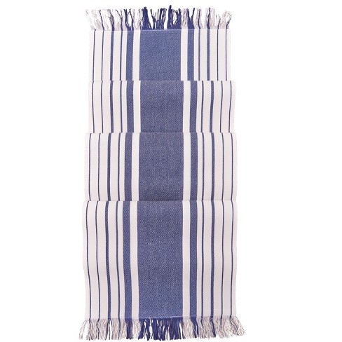 C&f Home 13" X 72" Nantucket Stripes Kitchen Table Runner : Target