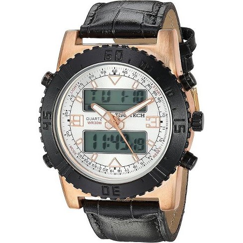 Timetech Men's Analog/digital Multi-function Weekend Sport Watch With ...