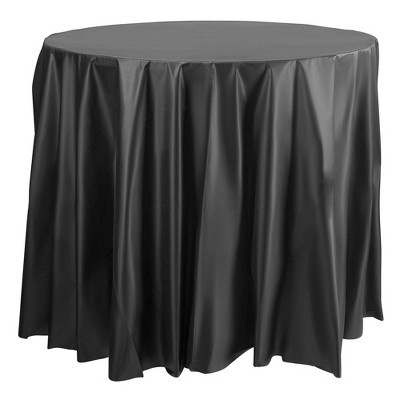 Smarty Had A Party 84" Clear Round Disposable Plastic Tablecloths (96 ...