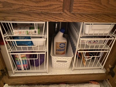 3 Tier Drawer Organizer Matte Black - Brightroom™ : Target