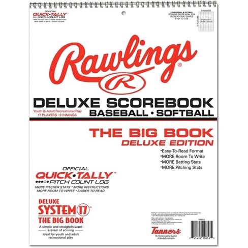 Rawlings System-17 Deluxe Baseball/softball Scorebook : Target