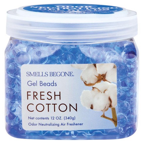 Smells Begone Fresh Cotton Scent Odor Neutralizer 12 Oz Gel Beads (pack ...