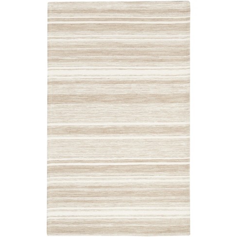 Nicole Curtis Lake Abstract Stripe Jacquard Woven Non-skid Accent Rug ...
