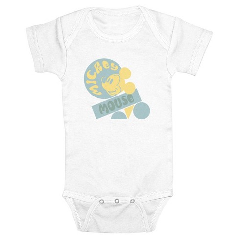 Infant's Mickey & Friends Character Shapes Onesie : Target