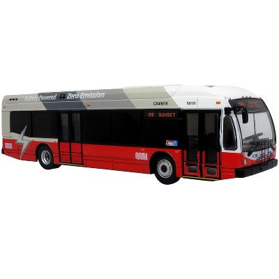 Nova Bus Lfse Electric Transit Bus San Francisco Muni "29 Sunset ...